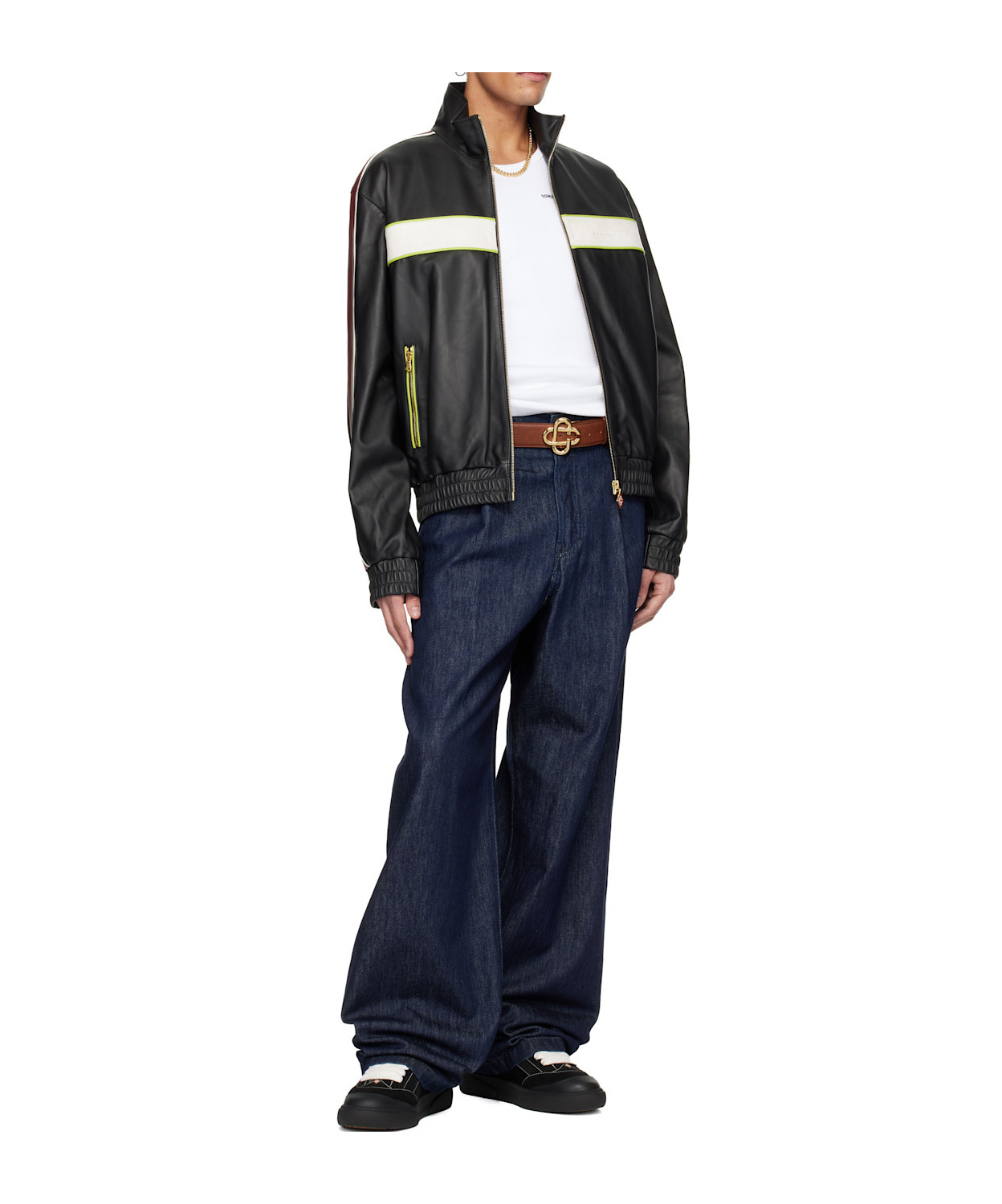 CASABLANCA Casablanca "Del Mar" Contrast Stitch Sneakers