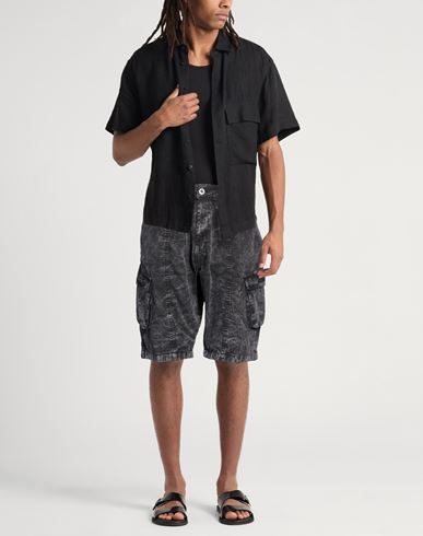 ALPHA INDUSTRIES ALPHA INDUSTRIES Charcoal Cotton Cargo Shorts