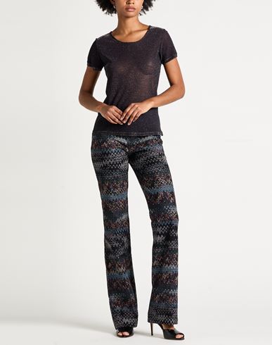 MISSONI Missoni Flared Crochet-Knit Pants