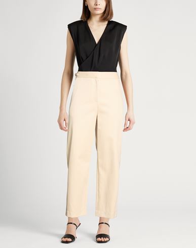 AGNONA Agnona Wool, Cotton, and Elastane Straight-Leg Pants