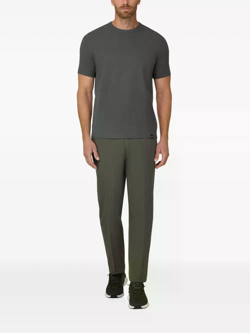 BOGGI MILANO t-shirt in diagonal cotton blend jersey b tech