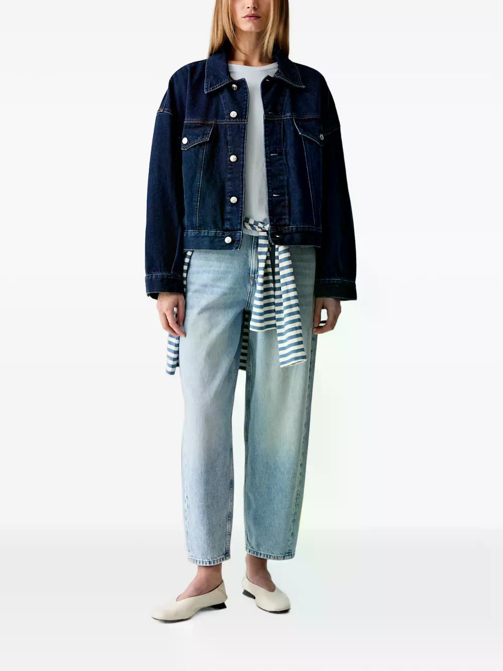 MARC O'POLO Marc O'Polo Faded Barrel-Leg Jeans
