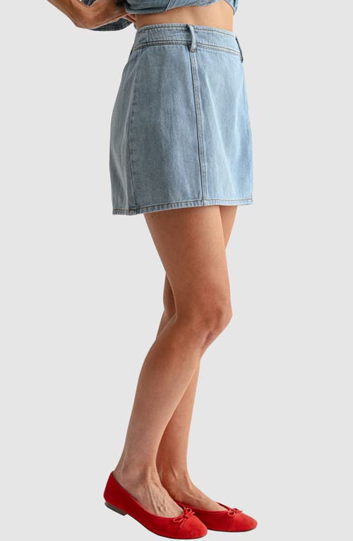 ALL IN FAVOR All in Favor High-Waisted A-Line Miniskirt