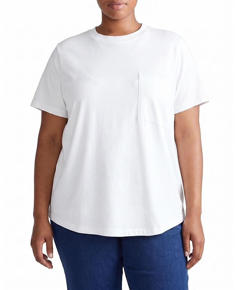 UNIVERSAL STANDARD Universal Standard Garcon Tee with Pocket