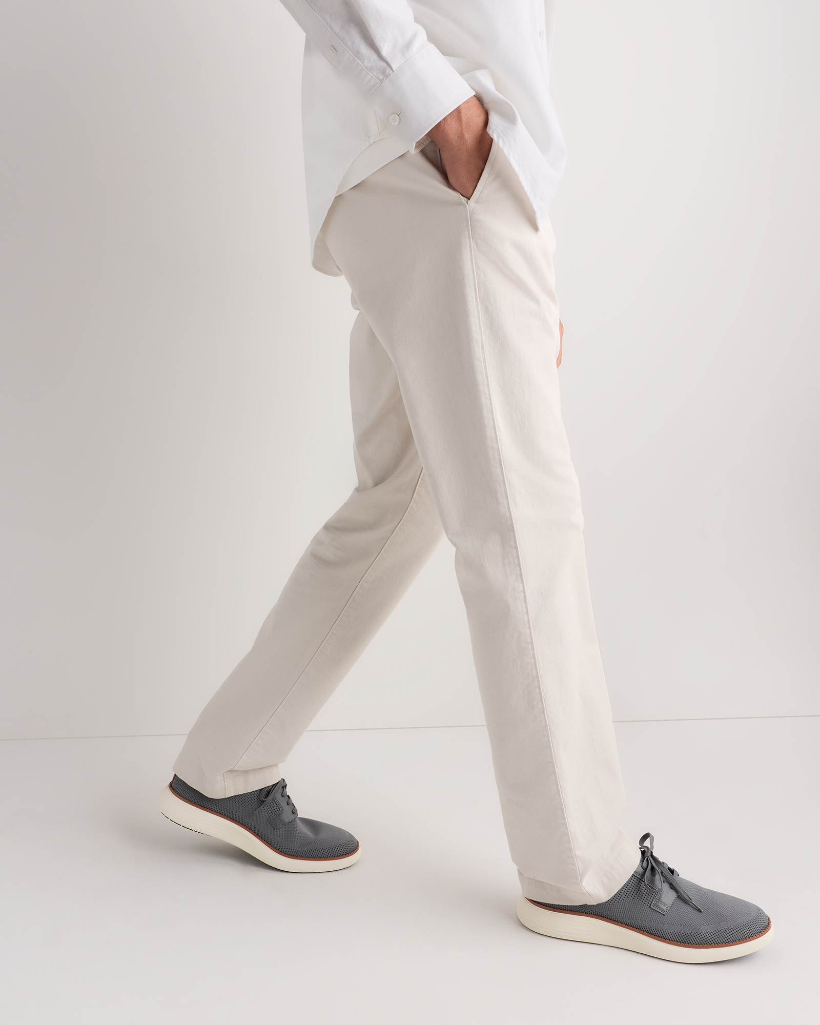 QUINCE Engineered Knit Derby Sneaker
