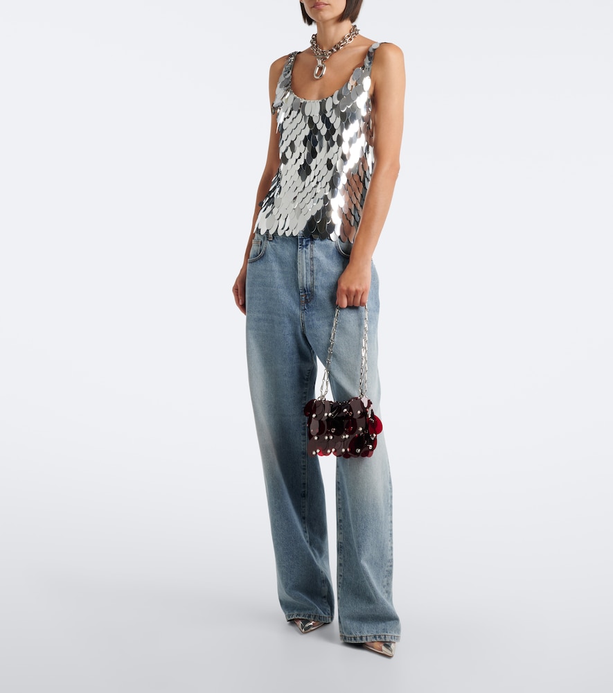 PACO RABANNE Rabanne Sequin-Embellished Top