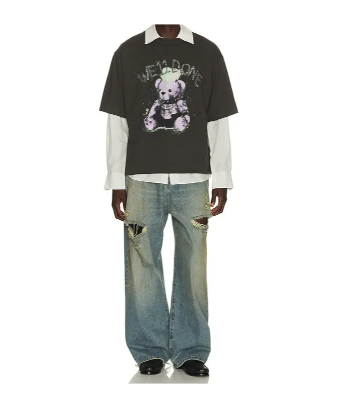 WE11DONE short-sleeved T-shirt