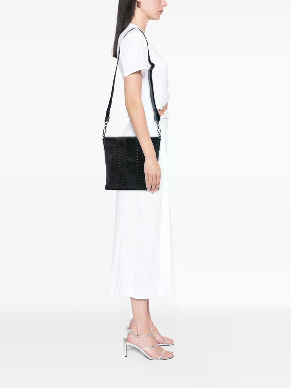 BOTTEGA VENETA Bottega Veneta Leather Intreccio Crossbody Bag