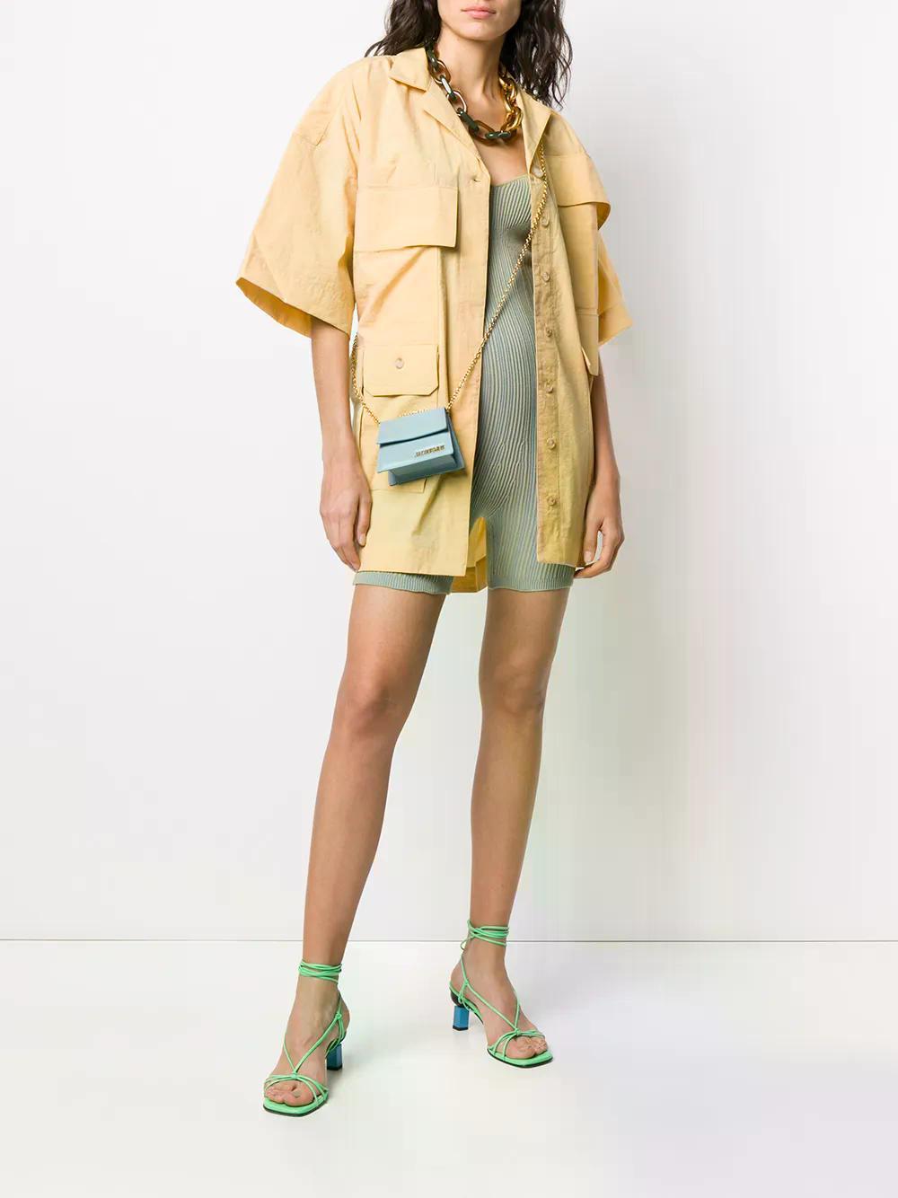 JACQUEMUS Jacquemus Vallon Boxy Shirt Dress
