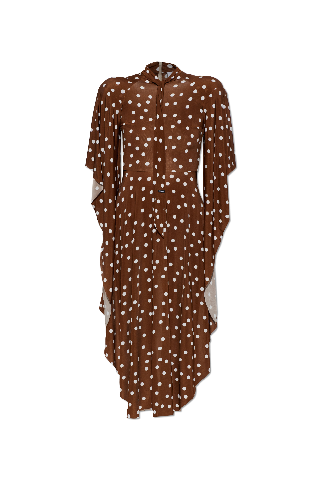 VETEMENTS VETEMENTS Asymmetrical Polka Dot Dress