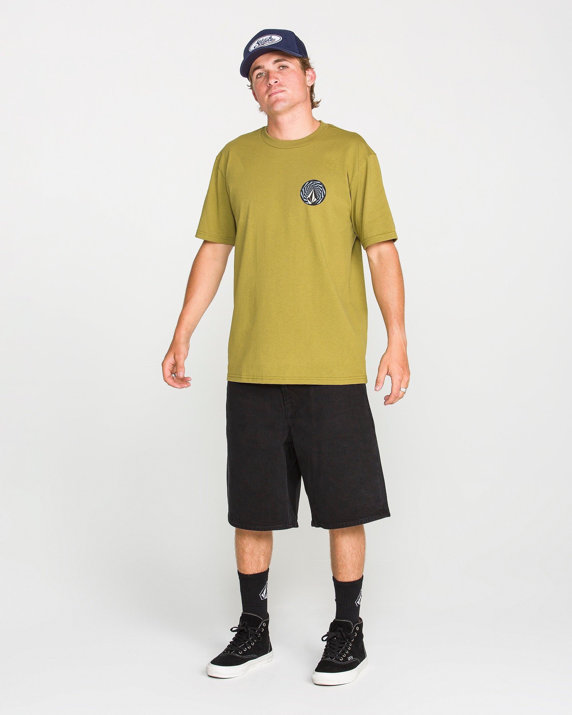 VOLCOM men's dirty work short sleeve tee