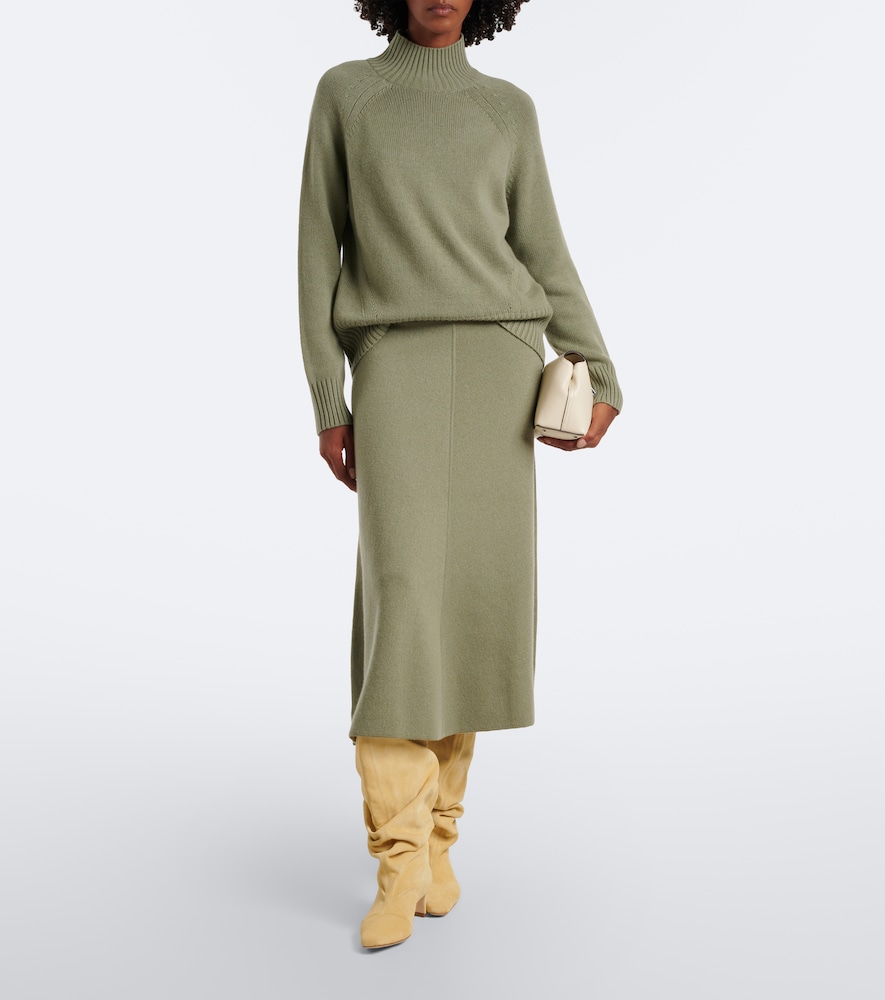 STAUD Staud Wally Suede Mid-Calf Boots