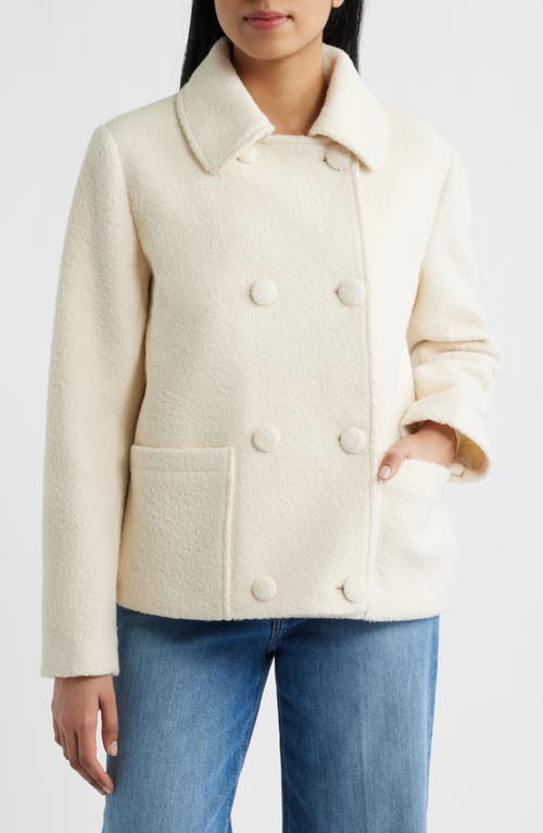 BERNARDO Bernardo Short Bouclé Coat