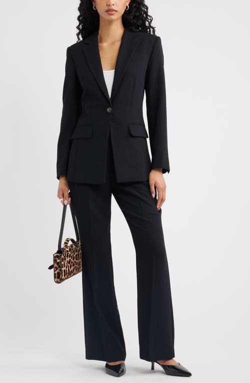 OPEN EDIT Open Edit Curator Crepe Fitted Blazer