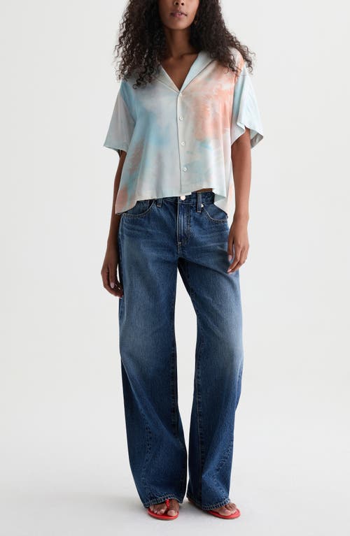 AG AG Adria Low Rise Wide Leg Jeans
