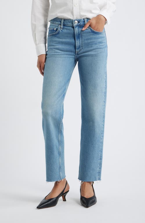 RAG & BONE rag & bone Harlow Mid Rise Straight Leg Ankle Jeans
