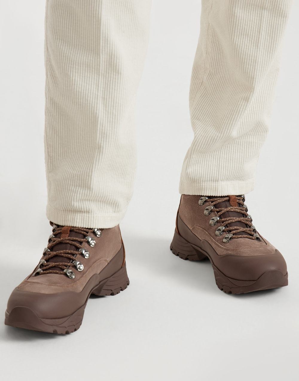 BRUNELLO CUCINELLI Brunello Cucinelli Suede Lace-Up Boots