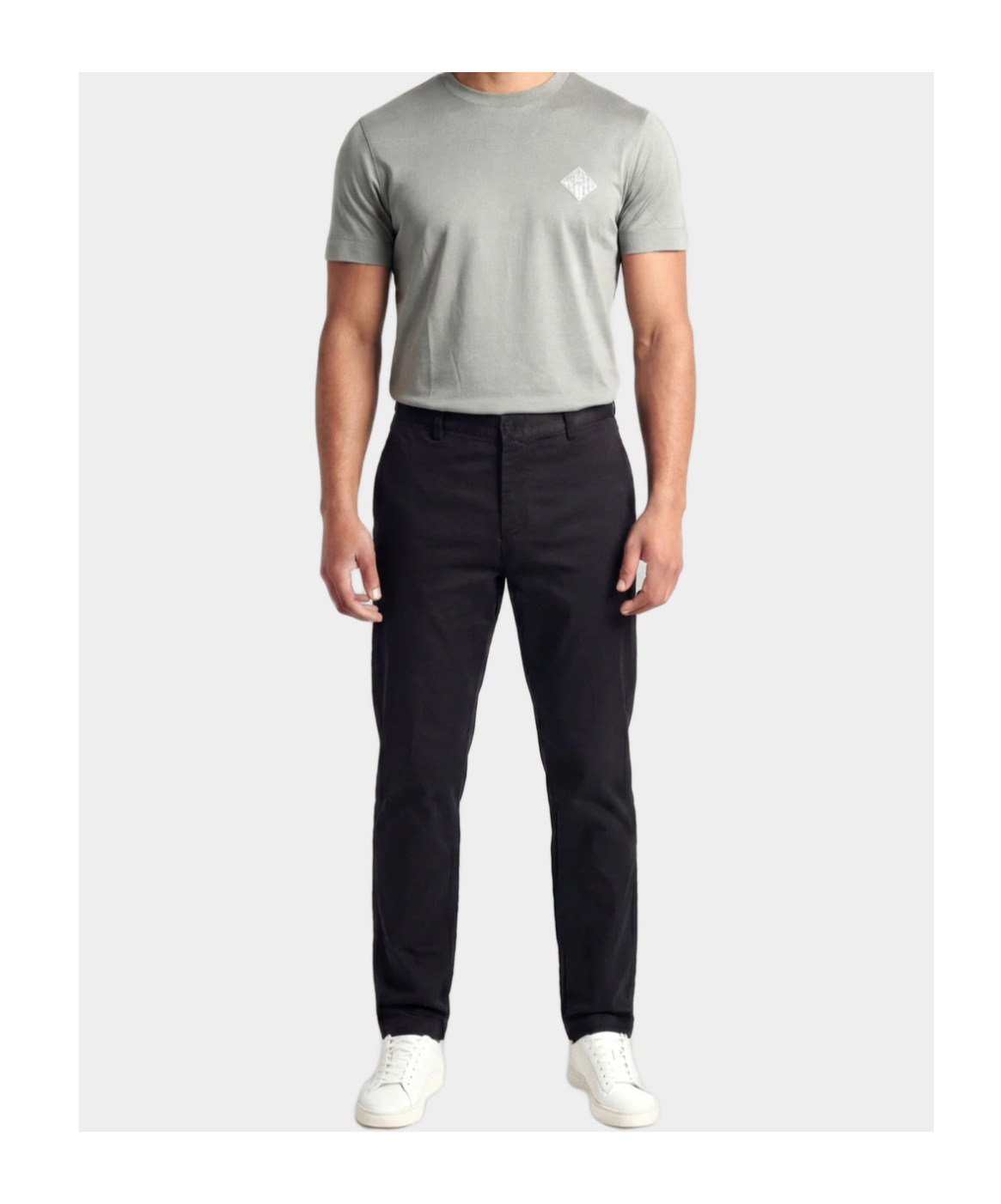 EMPORIO ARMANI Slim-fit Lyocell-blend jersey T-shirt with logo patch