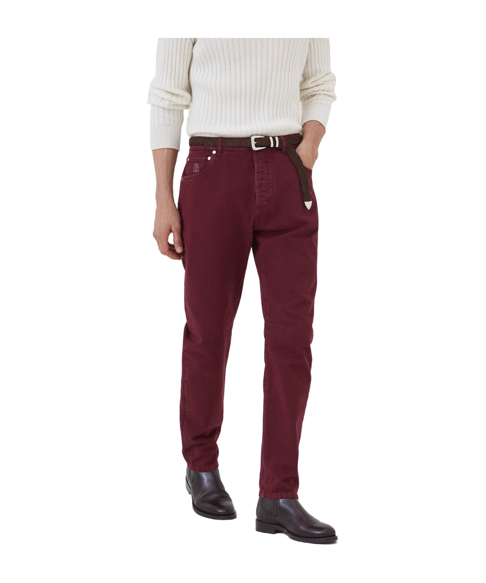 BRUNELLO CUCINELLI Brunello Cucinelli Logo Patch Jeans