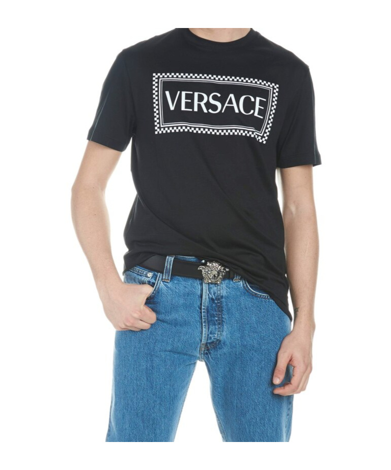 VERSACE Versace 90s Vintage Logo T-Shirt