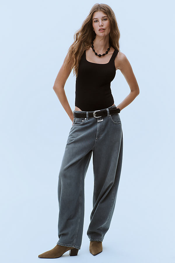 CLOSED Closed Jazzie High-Rise Barrel-Leg Jeans