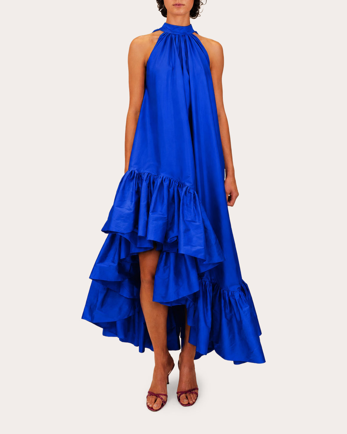 AZEEZA Azeeza Lucas Taffeta Gown