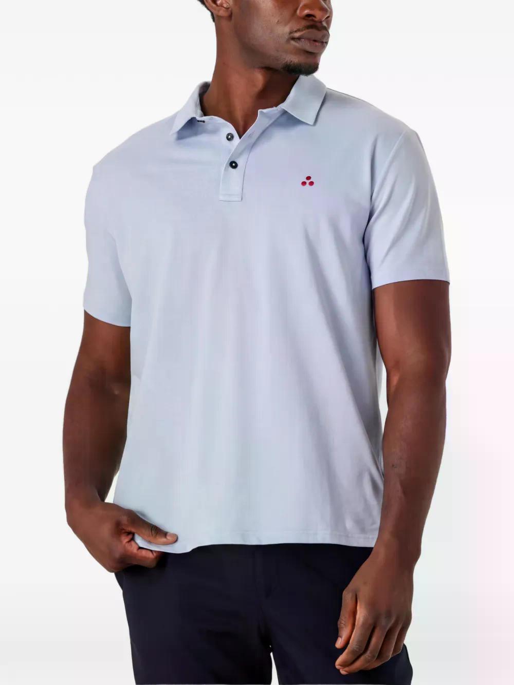 PEUTEREY logo-detail polo shirt