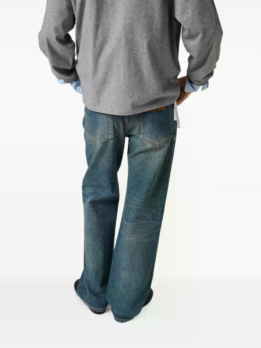 MIU MIU Miu Miu Five-Pocket Denim Jeans