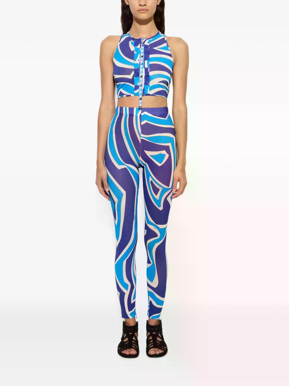 EMILIO PUCCI labirinto-print leggings