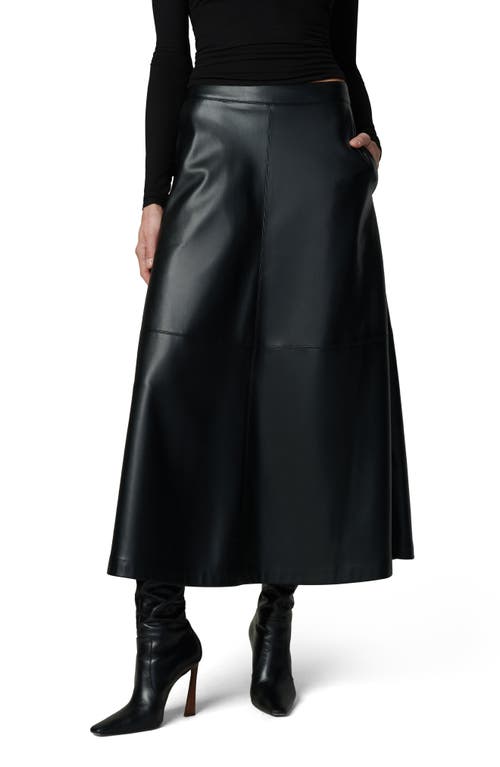 JOE'SJEANS Joe's The Tavi Faux Leather Maxi Skirt