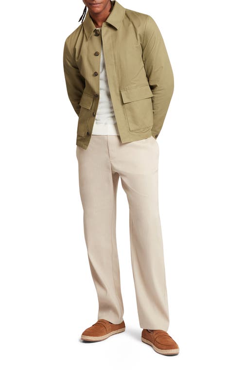 TED BAKER LONDON Ted Baker Trennt Cotton & Linen Shirt Jacket