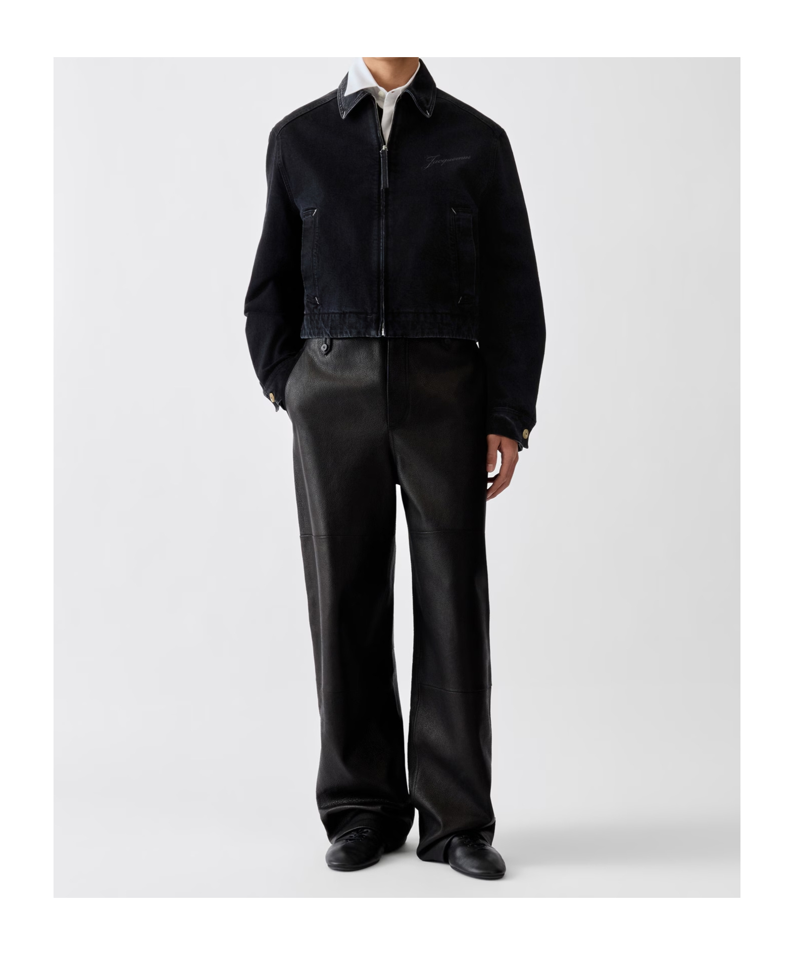 JACQUEMUS Jacquemus The De-Nîmes Zipped Jacket