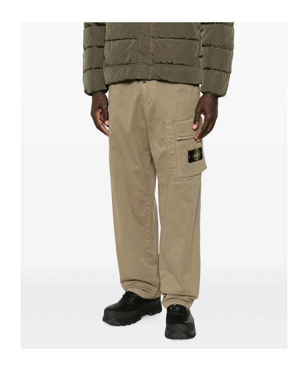 STONE ISLAND Stone Island Elasticated Waist Cargo Trousers