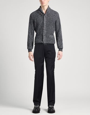 LARDINI LARDINI Cotton, Wool, Polyamide, and Elastane Cargo Pants