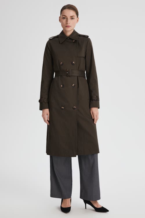 OROLAY Orolay Long Classic Double-Breasted Trench Coat