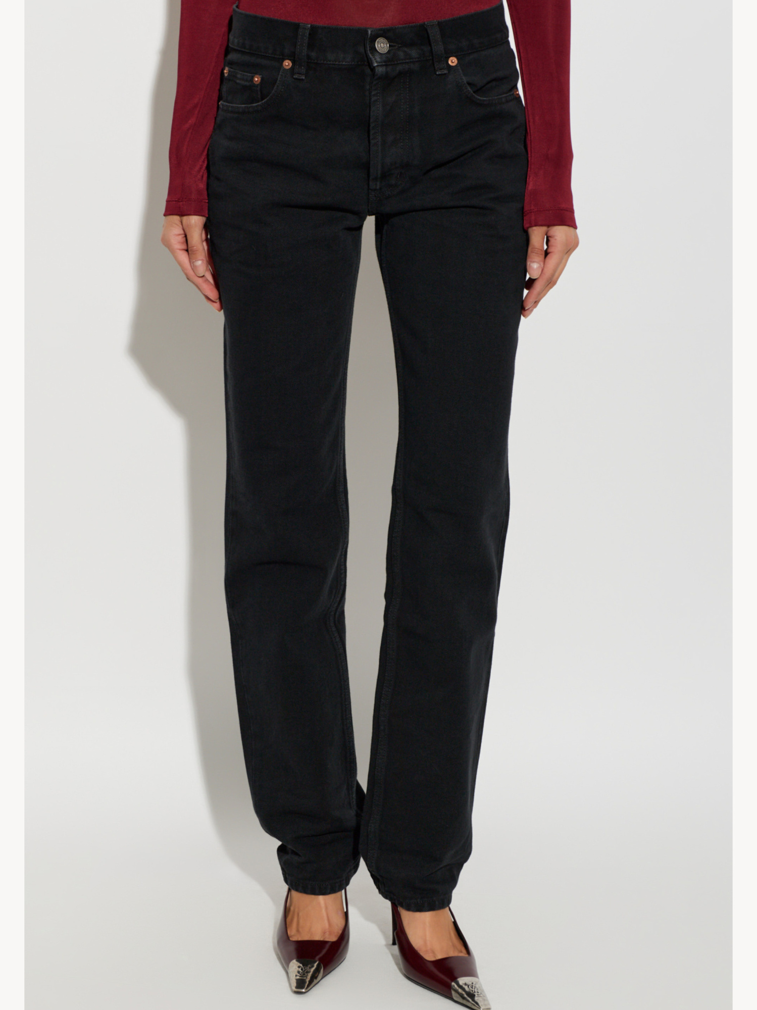 SAINT LAURENT Saint Laurent Relax Straight-Leg Jeans
