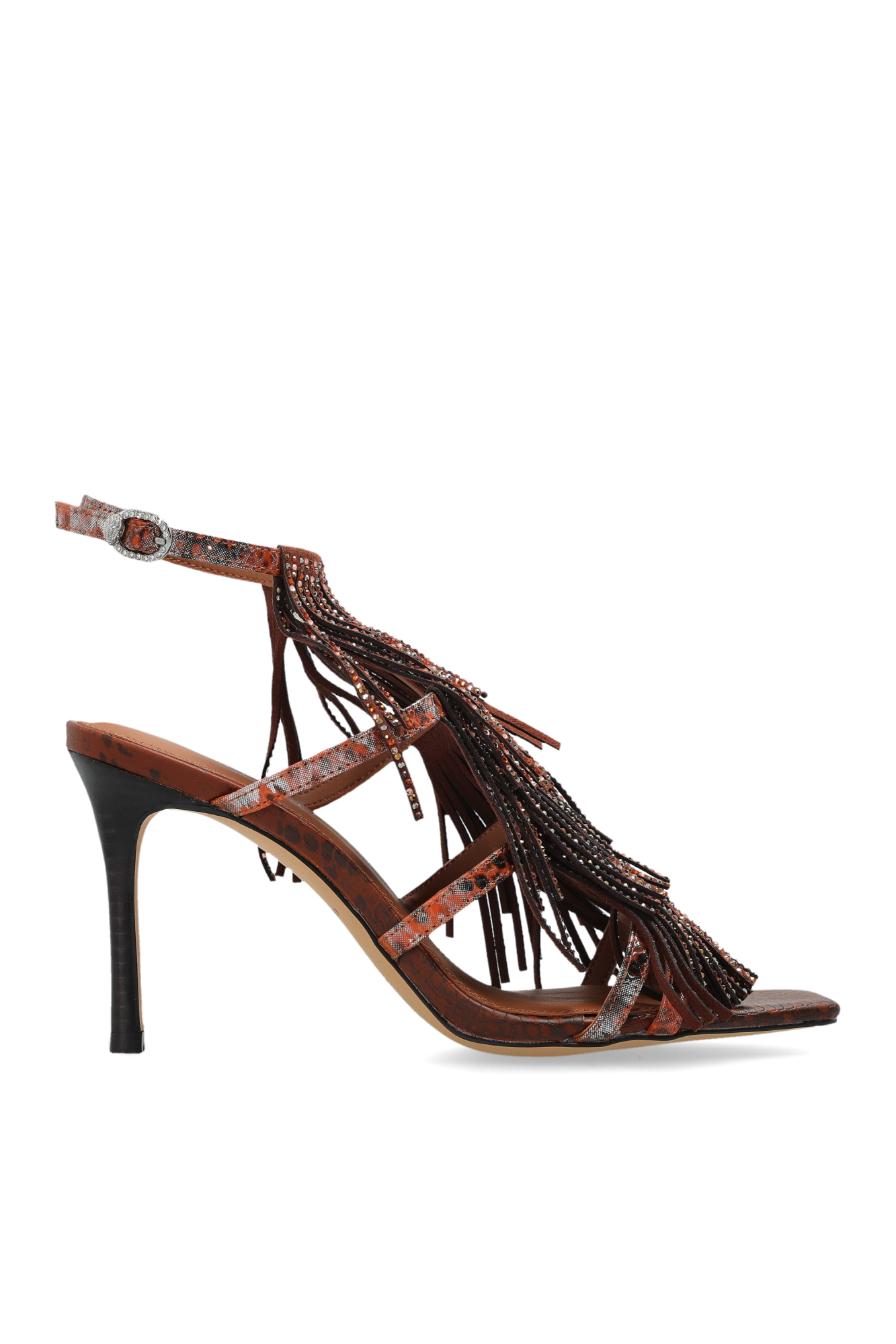 KURT GEIGER Kurt Geiger "Fringe" Heeled Sandals
