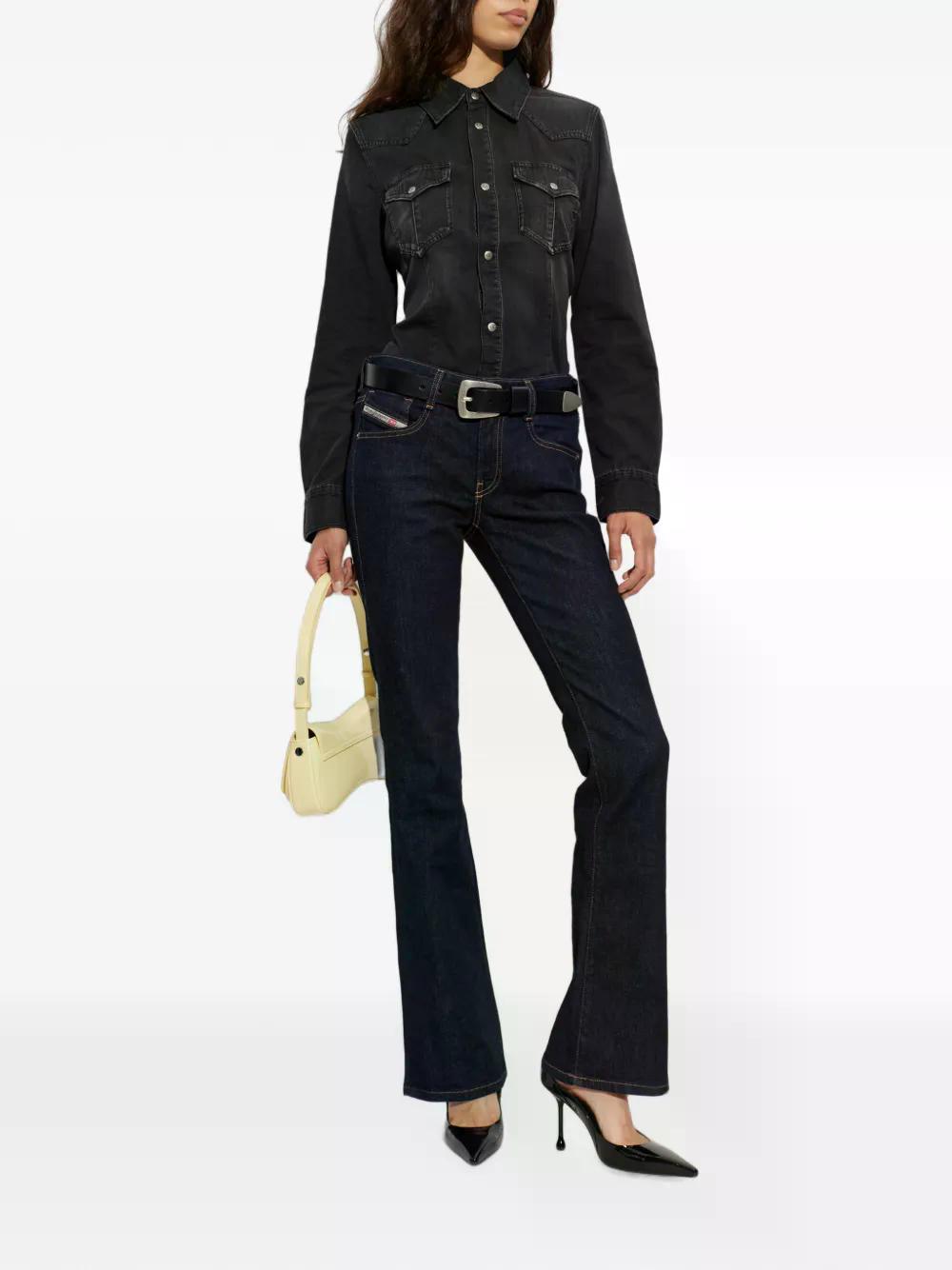 DIESEL® Diesel Treated Denim Western Shirt