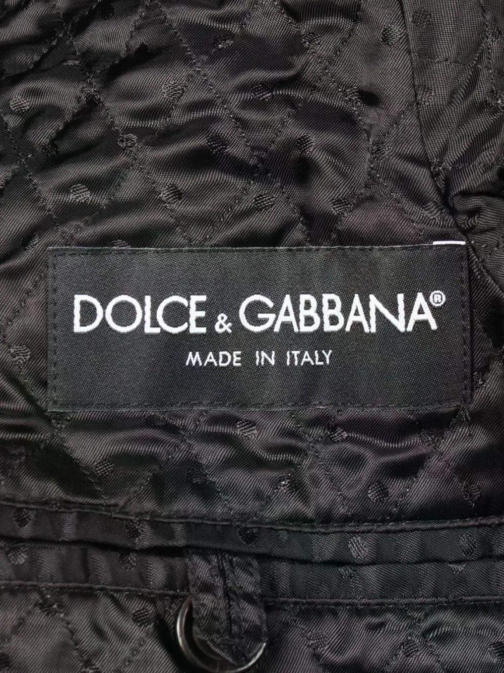 DOLCE & GABBANA Nylon and Nappa Calfskin Sneakers