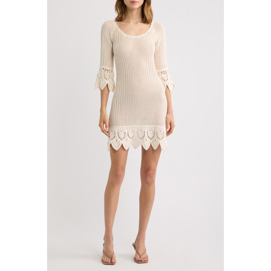 FRANKIES BIKINIS Frankies Bikinis Cloud Knit Mini Dress