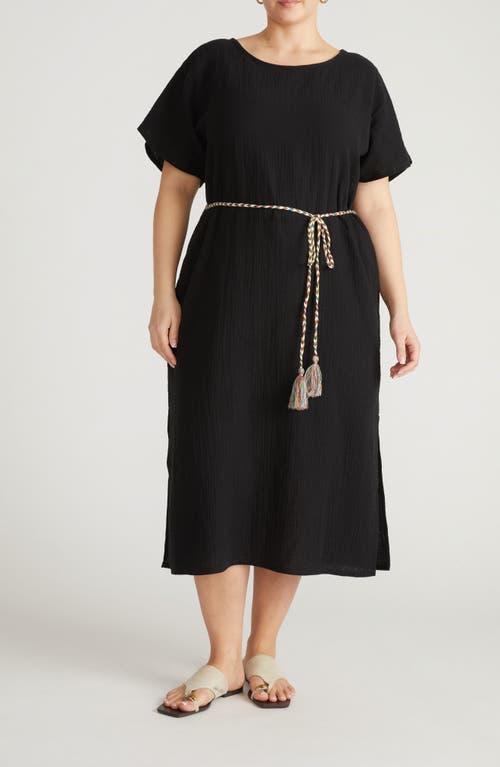 UNIVERSAL STANDARD Universal Standard Landsbury Cotton Gauze Dress