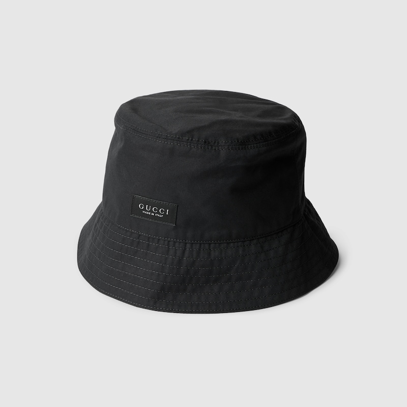 GUCCI Gucci Cotton Canvas Bucket Hat