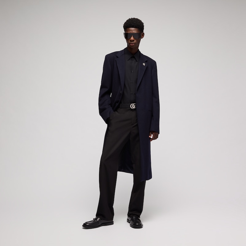 GUCCI Double G Leather Loafer