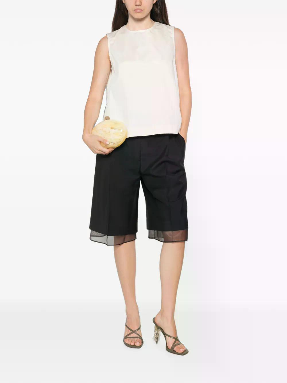 MOUTAKI MOUTAKI Sleeveless Round Neck Blouse