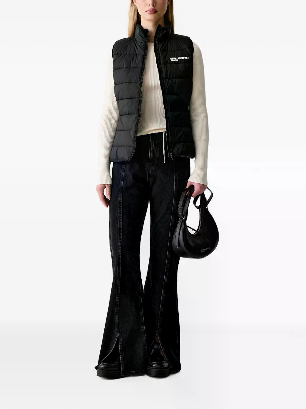 KARL LAGERFELD Karl Lagerfeld Jeans Quilted Logo Gilet