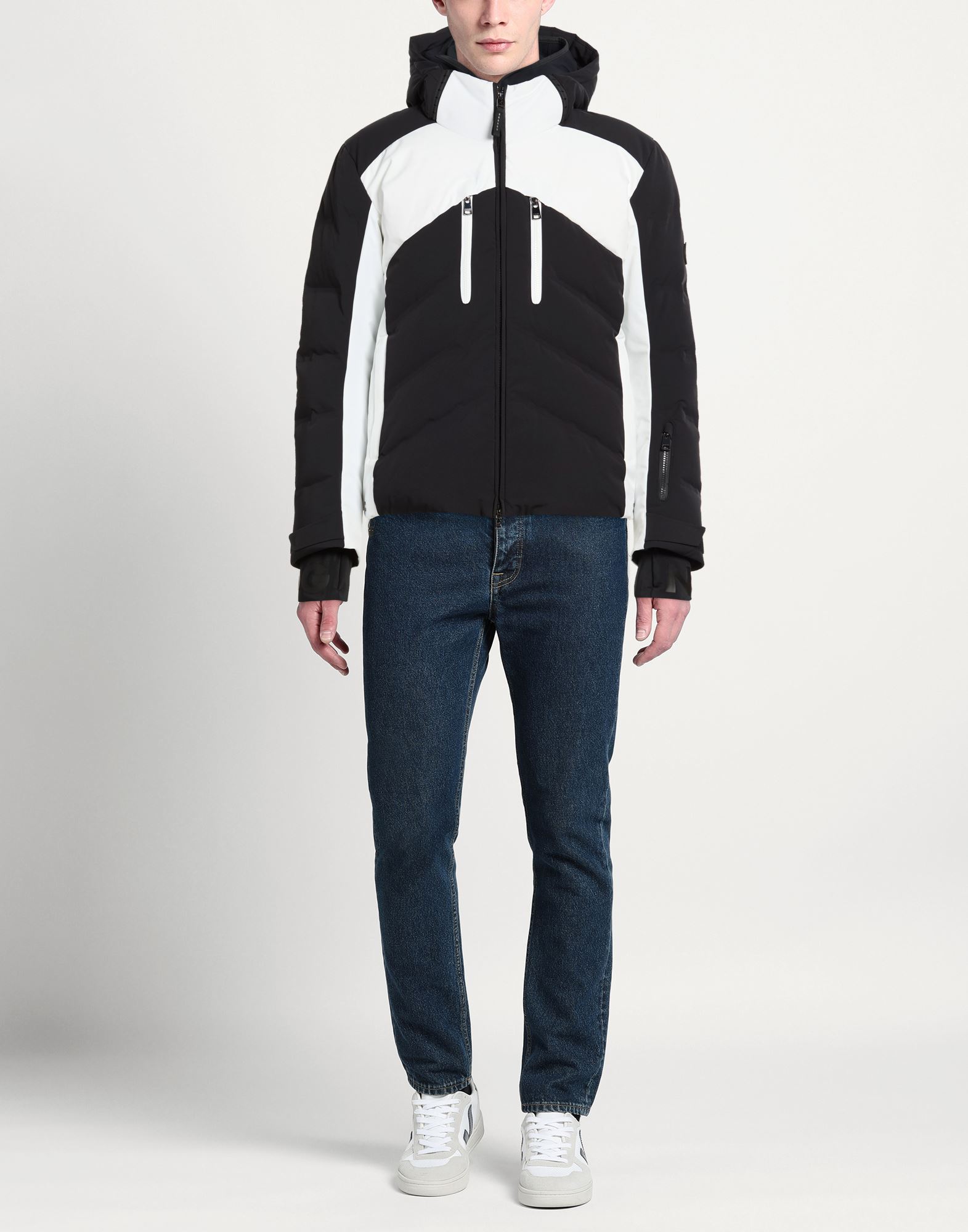 BOGNER BOGNER Puffer Jacket with Detachable Hood and Goose Down Interior