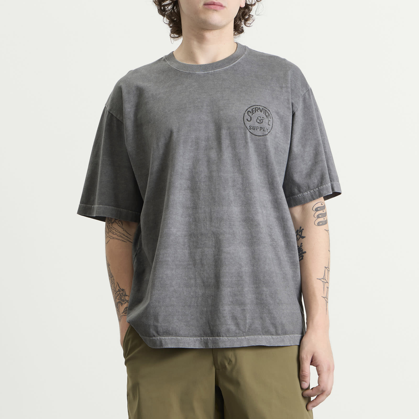NEIGHBORHOOD ss-5 pigment dyed t-shirt