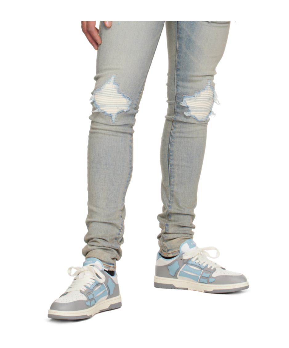 AMIRI Amiri Varsity Skel Top Low Sneakers