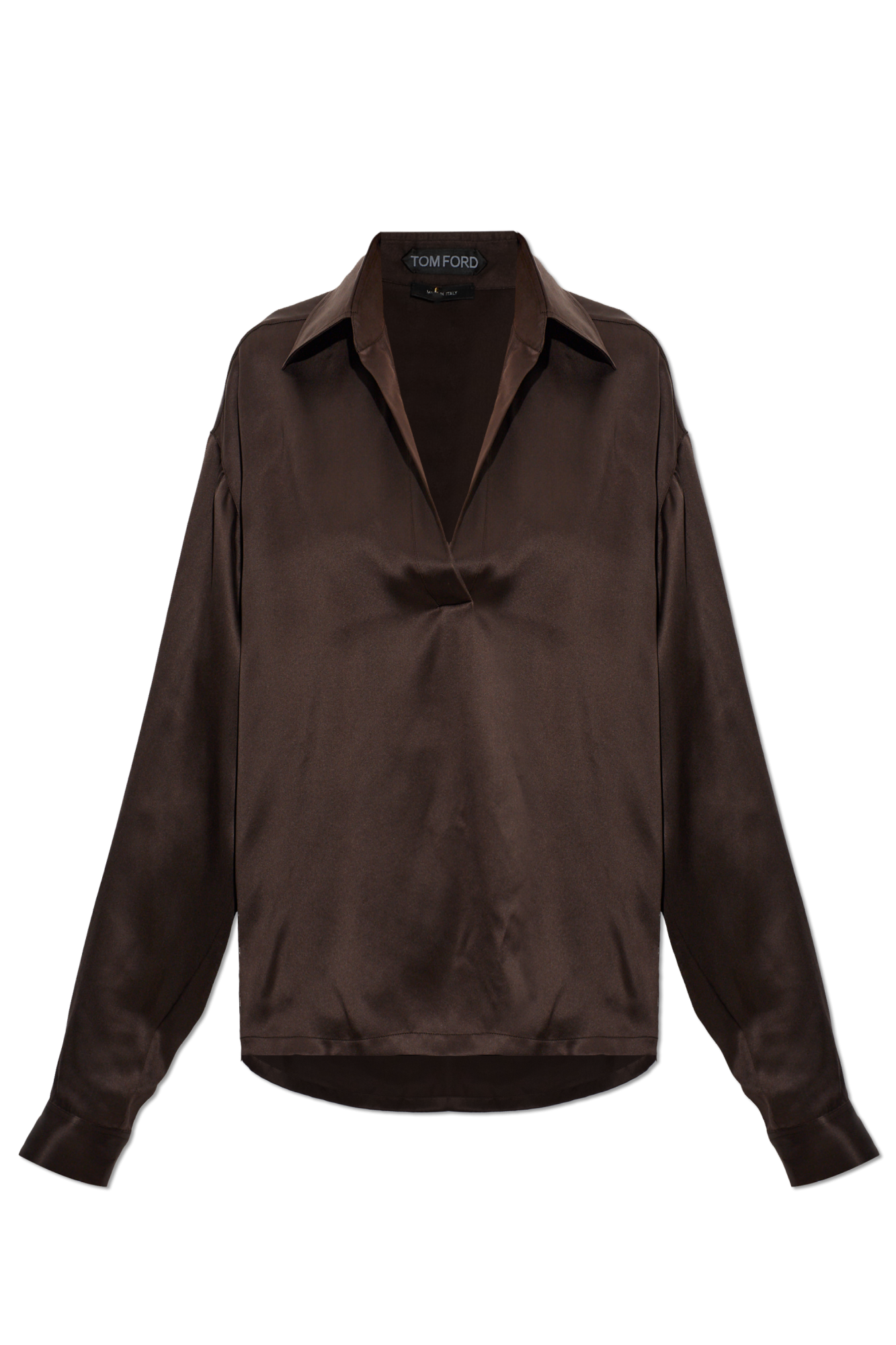 TOM FORD Tom Ford Silk Long Sleeve Blouse