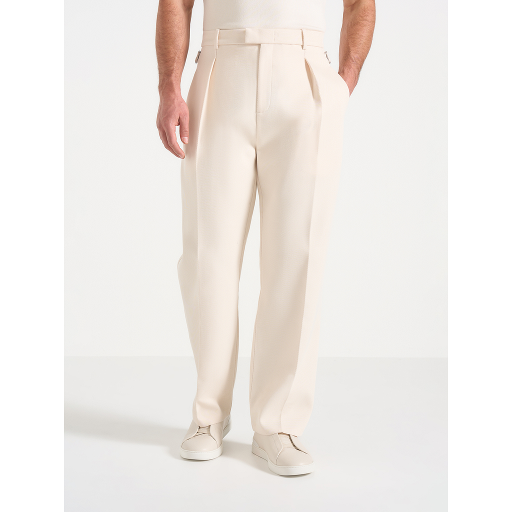 MANIÈRE DE VOIR Maniere De Voir Pleated Tailored Trousers